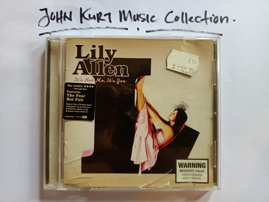 CD Lily Allen - its not me, its you -, Hobbies & Toys, Music & Media, CDs & DVDs on Carousell