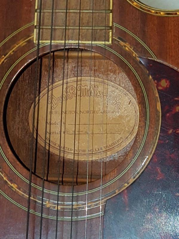 Don R. Miller Acoustic Guitar, Hobbies & Toys, Music & Media, Musical ...
