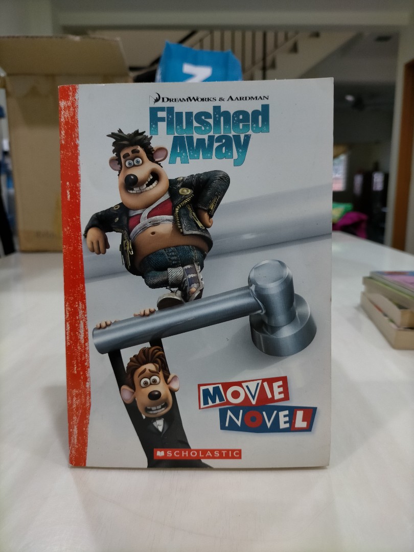 (ENG) Flushed Away Movie Novel, Hobbies & Toys, Books & Magazines ...