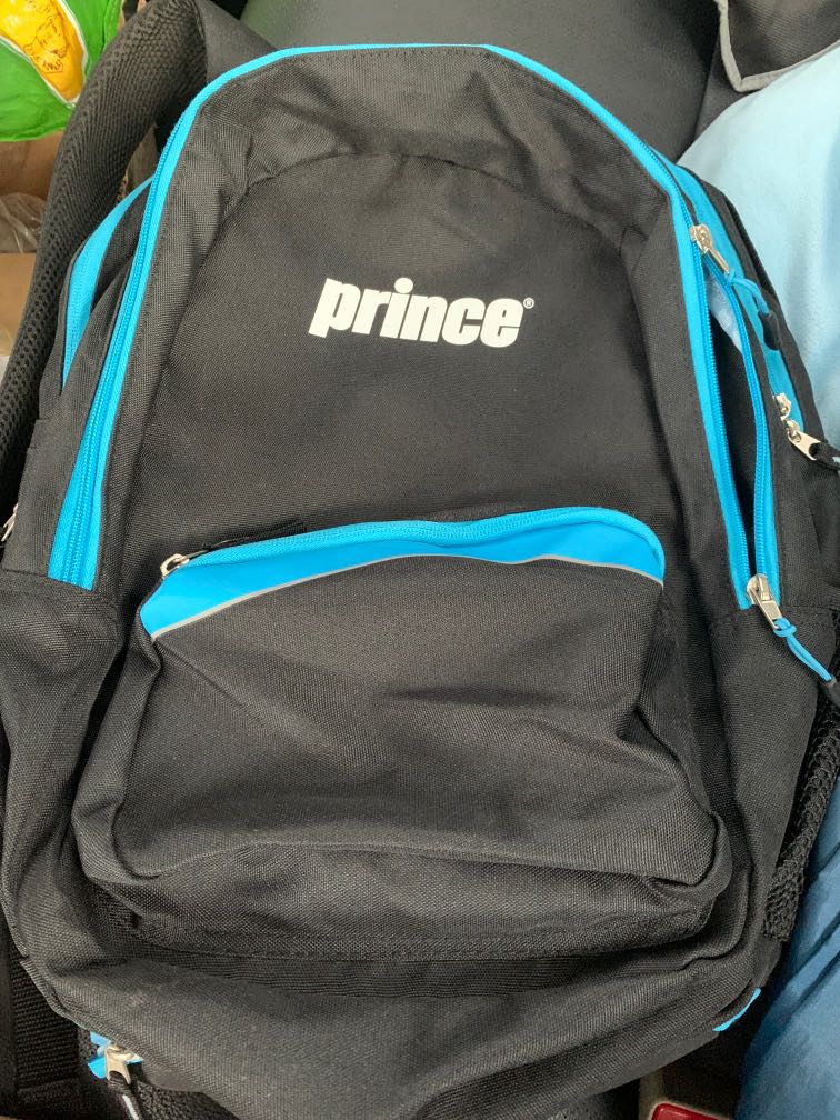 EUC Prince Racket Backpack, Men's Fashion, Bags, Backpacks on Carousell