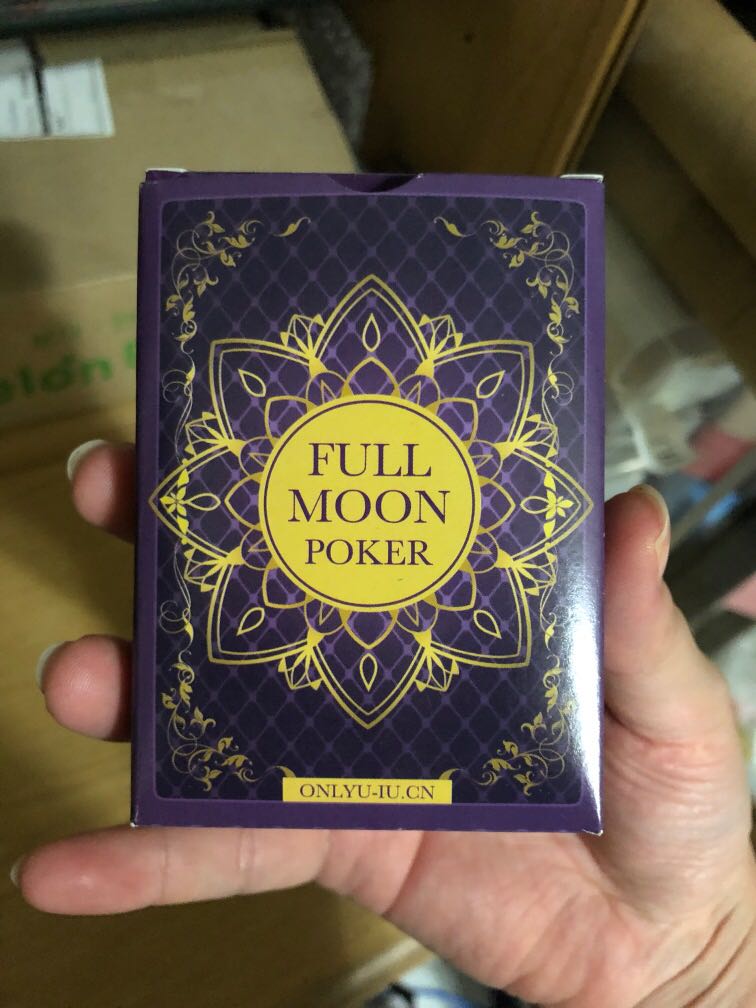 [Fan made] Full Moon Poker IU, Entertainment, K-Wave on Carousell