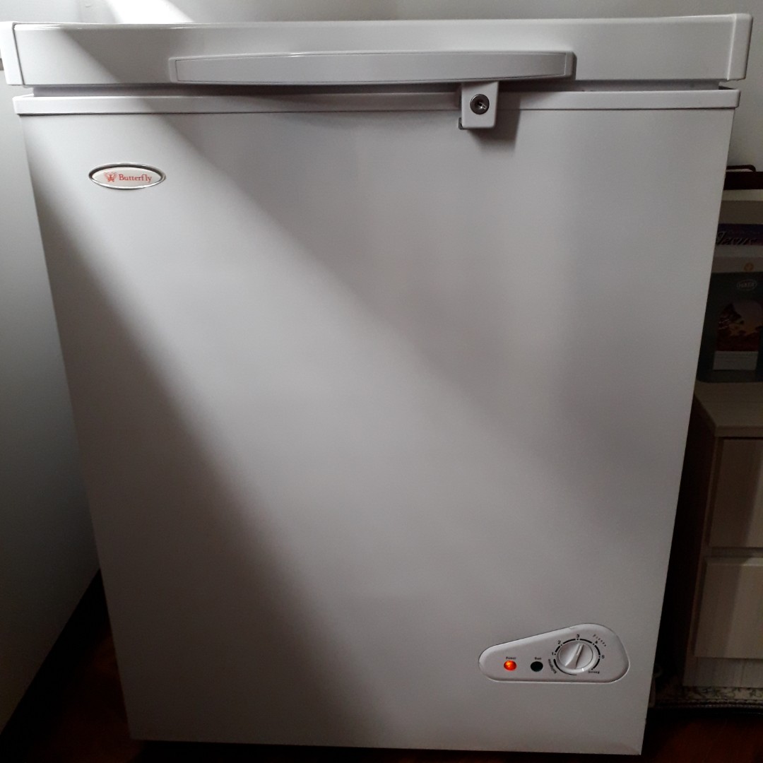 Butterfly Chest Freezer 110L, TV & Home Appliances, Kitchen Appliances ...