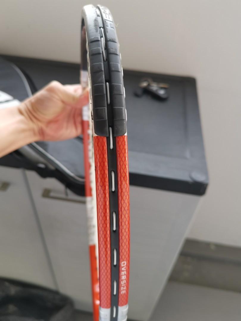 Head Liquidmetal Radical tennis racquet oversize + FOC grip + FOC used ...