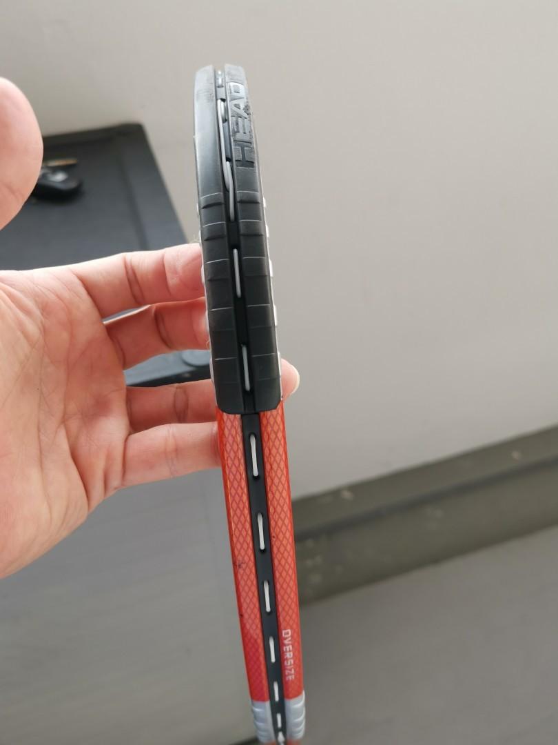 Head Liquidmetal Radical tennis racquet oversize + FOC grip + FOC used ...