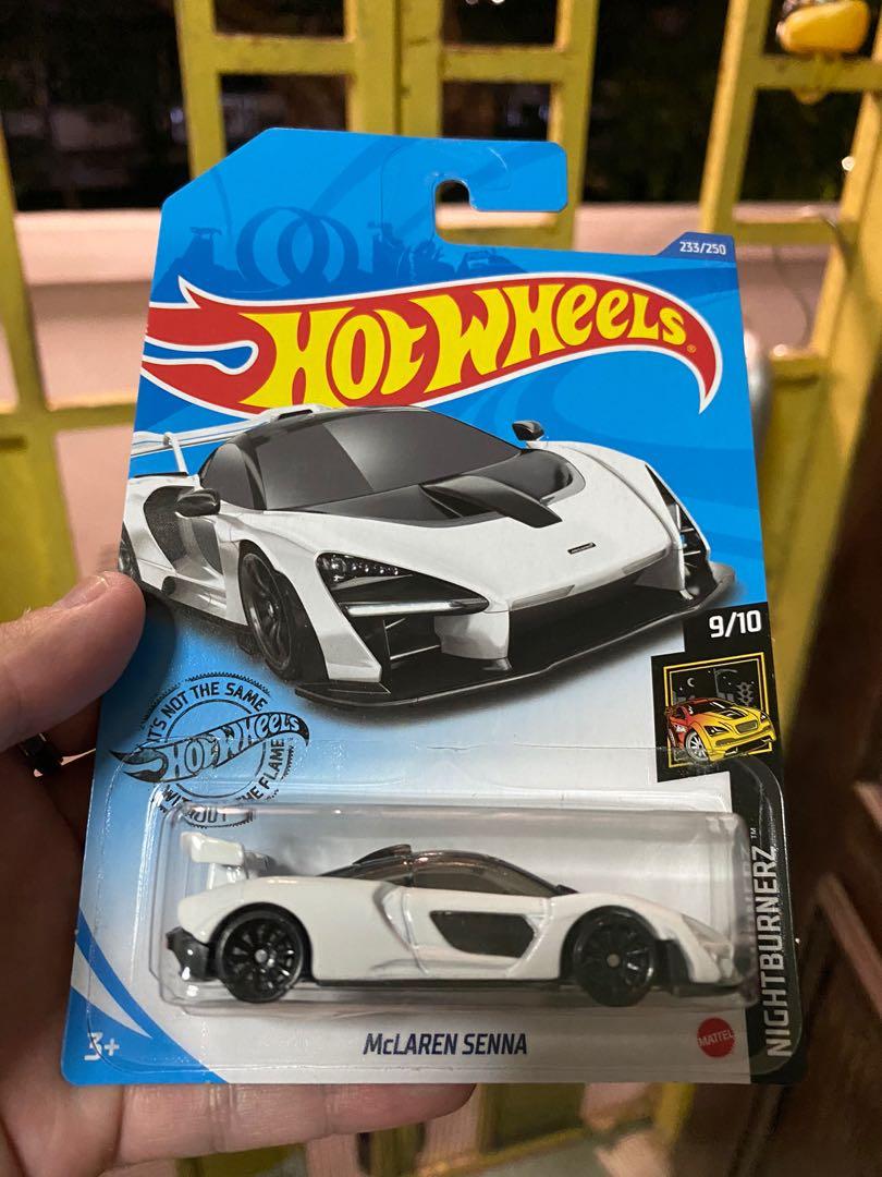 Hot Wheels McLAREN Senna White Hotwheel, Toys & Games, Bricks ...