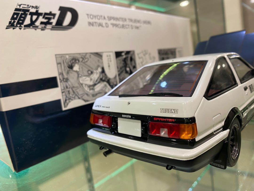 Initial D 1/18 Tofu Car Toyota AE86, Hobbies & Toys, Toys & Games on ...