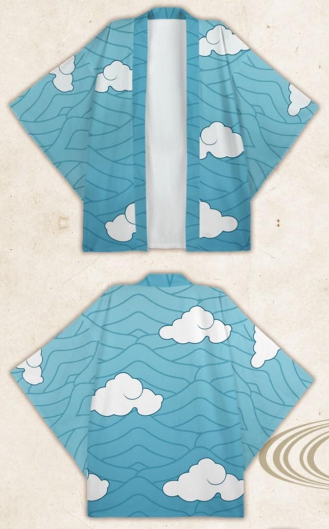 (PO) Kimetsu no Yaiba Tanjiro Premium Cloud Haori, Hobbies & Toys ...