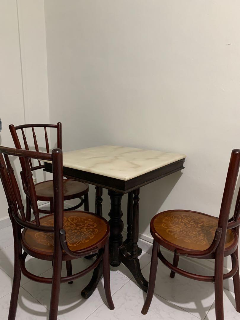 Kopitiam table, Furniture & Home Living, Furniture, Tables & Sets on ...