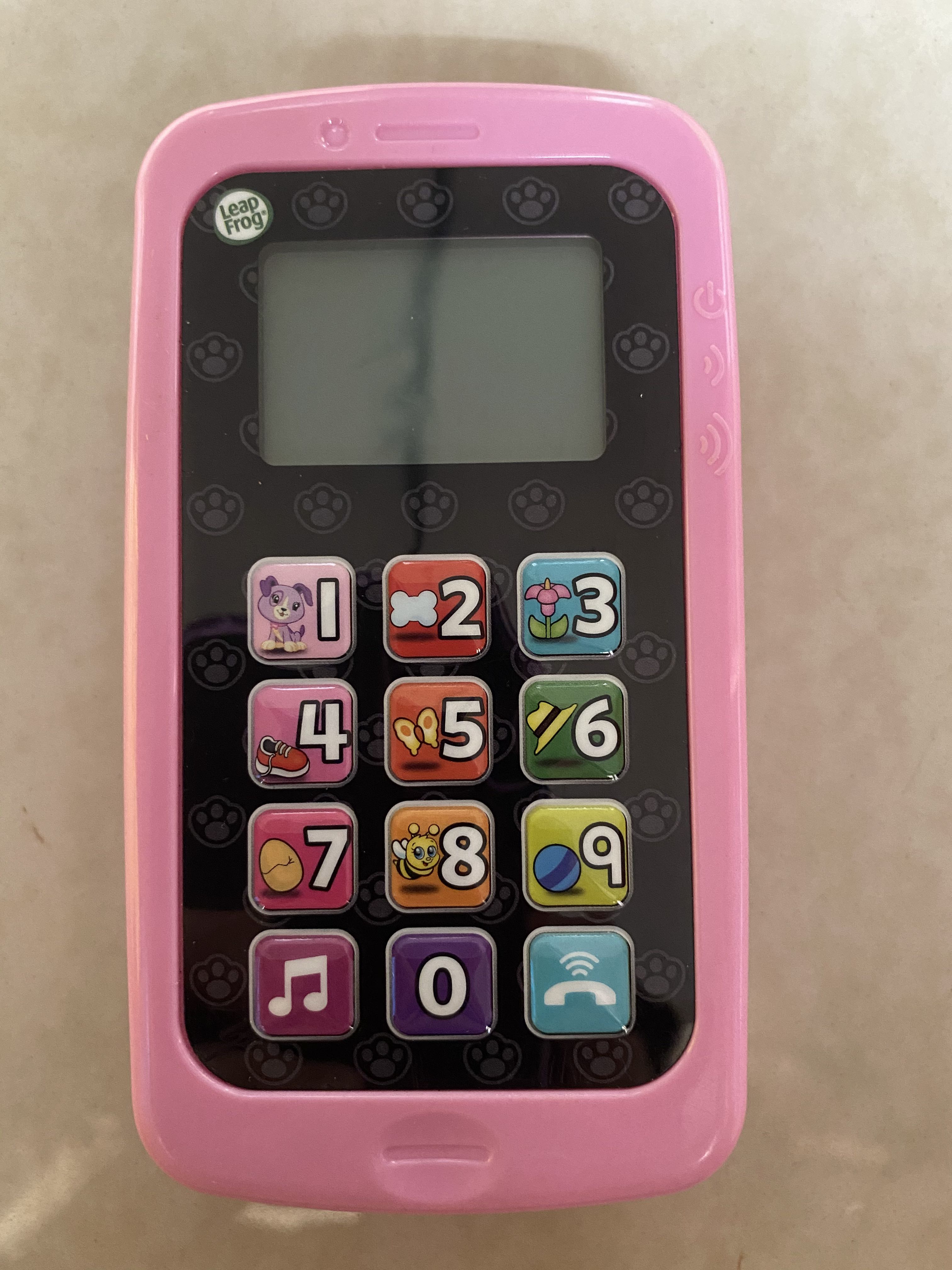 Leap Frog Numbers Phone with music, Babies & Kids, Infant Playtime on ...