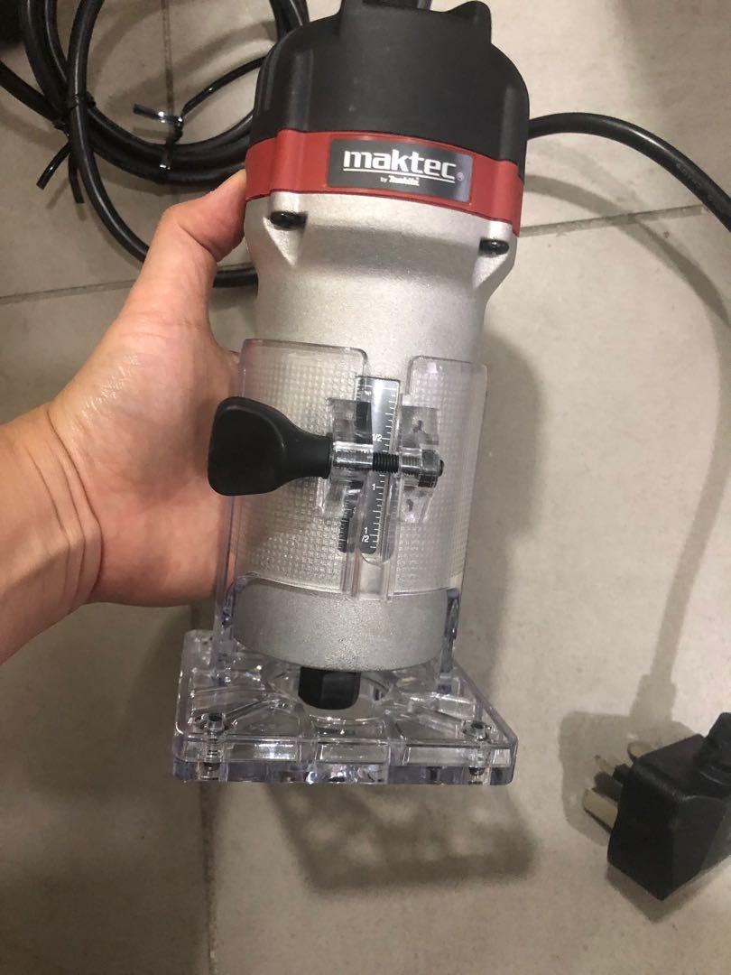 Maktec (by Makita) Wood Trimmer, Furniture & Home Living, Home ...