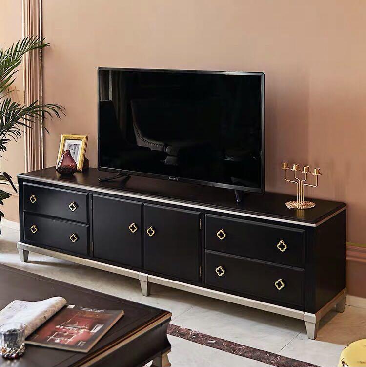 Mid century Luxury | Tv console, Furniture & Home Living, Furniture, TV ...