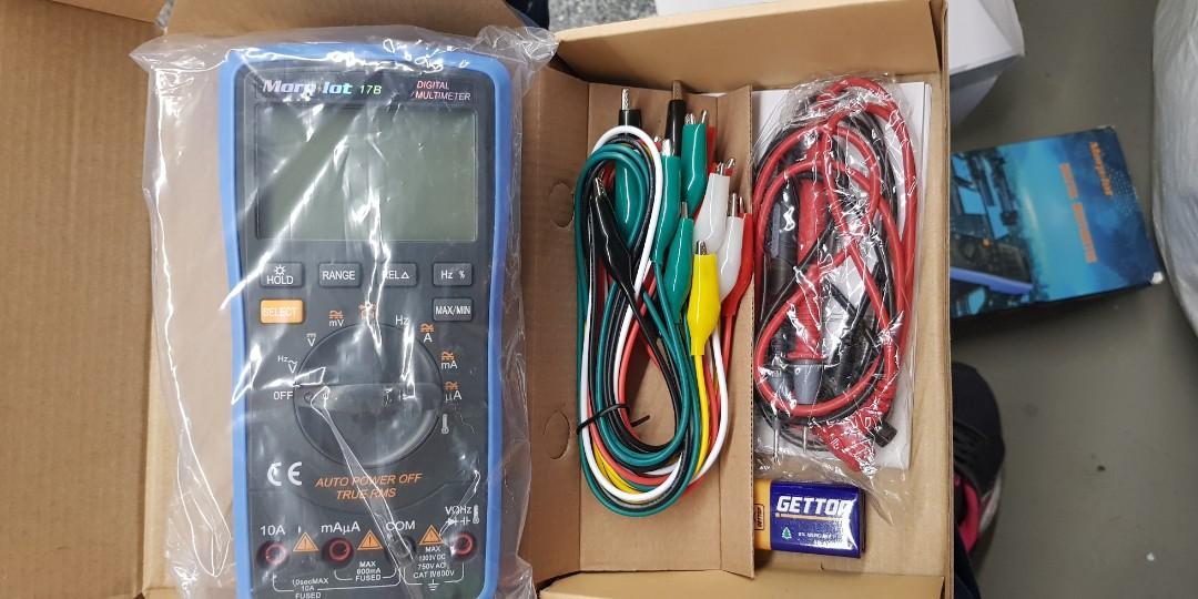 Morpilot Digital Multimeter DC / AC Voltage and Current, TV & Home ...