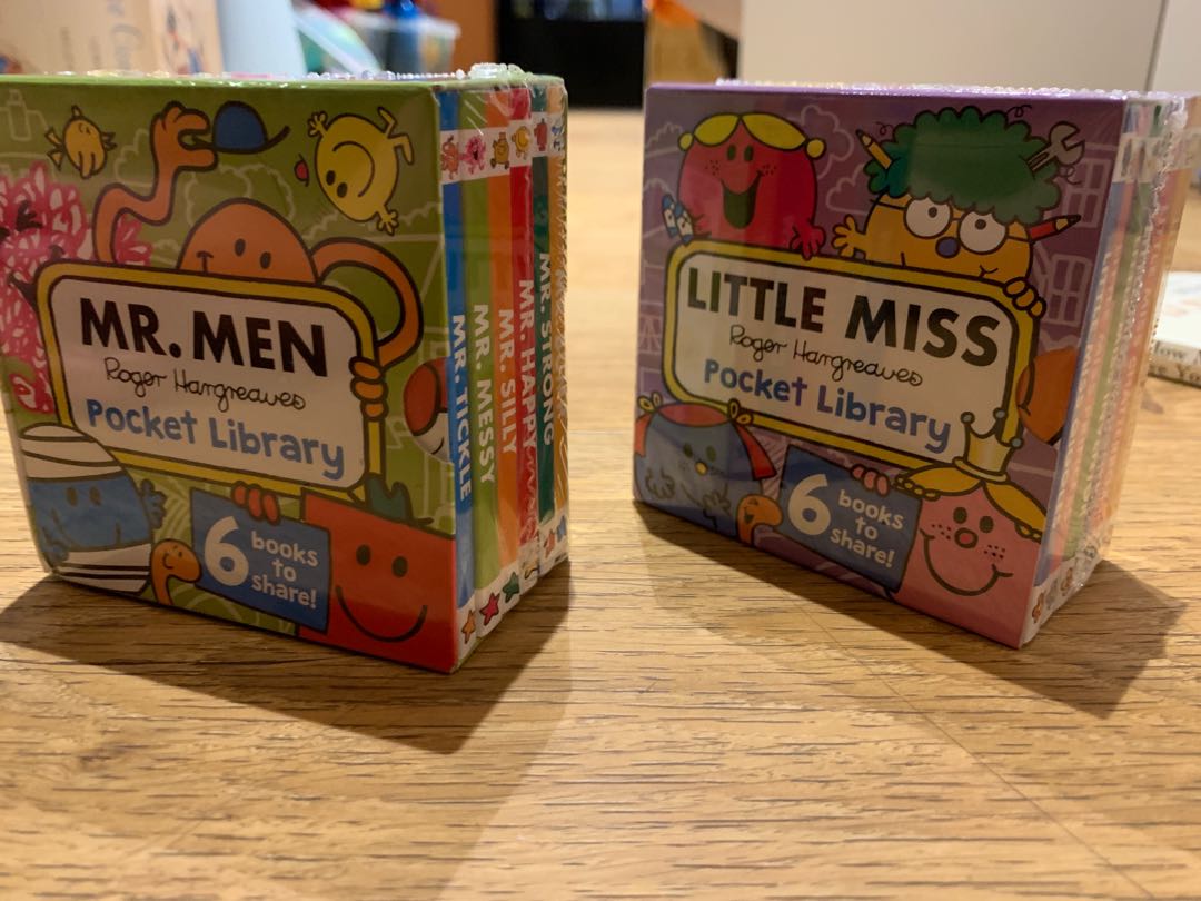 Mr. Men & Little Miss pocket library, Hobbies & Toys, Books & Magazines ...
