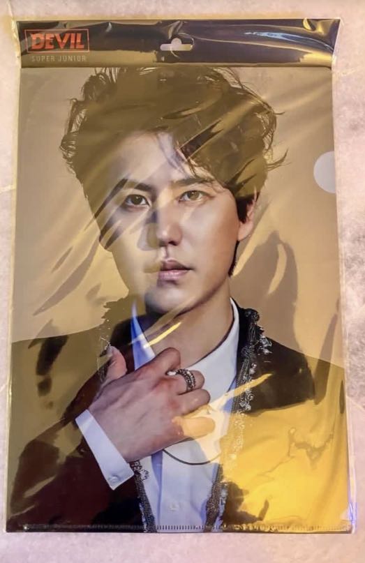 Official Super Junior Devil L-Folder [Kyuhyun], Hobbies & Toys, Collectibles & Memorabilia, K ...
