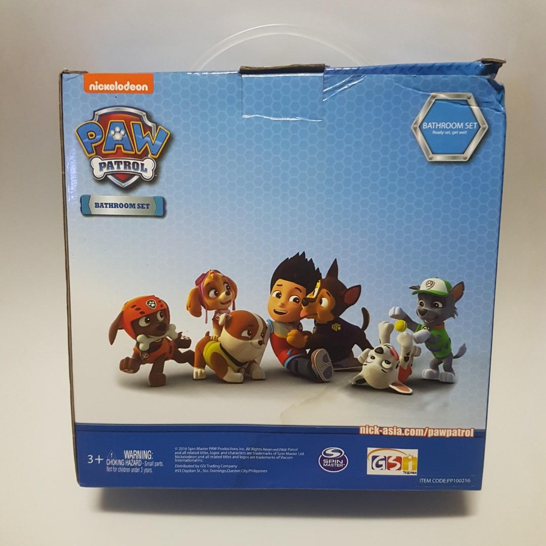 Paw Patrol Bathroom Set from Toy Kingdom, Hobbies & Toys, Toys & Games ...