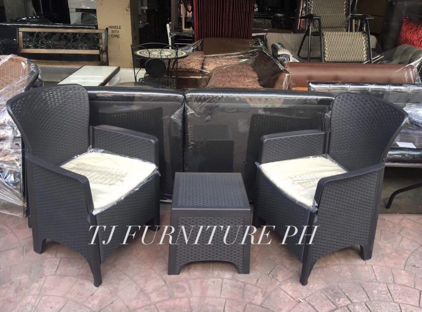 Plastic Rattan Sofa Set, Babies & Kids, Baby Nursery & Kids Furniture ...