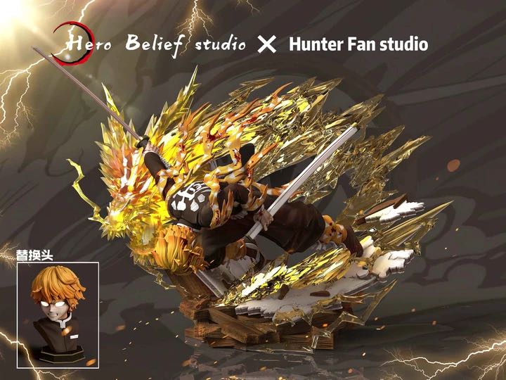 [PO CLOSING SOON!] HERO BELIEF STUDIO - DEMON SLAYER AGATSUMA ZENITSU ...