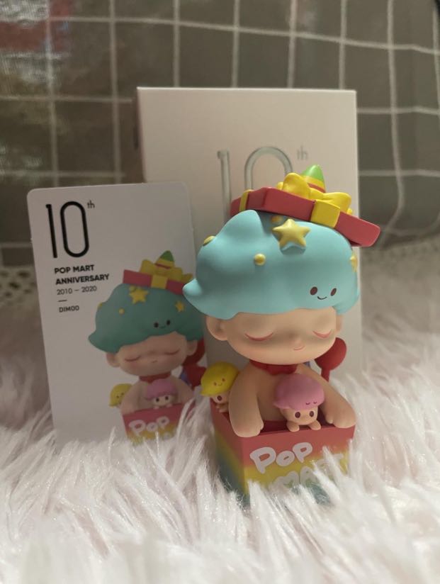 Popmart 10 Year Anniversary- DIMOO, Toys & Games, Bricks & Figurines on ...