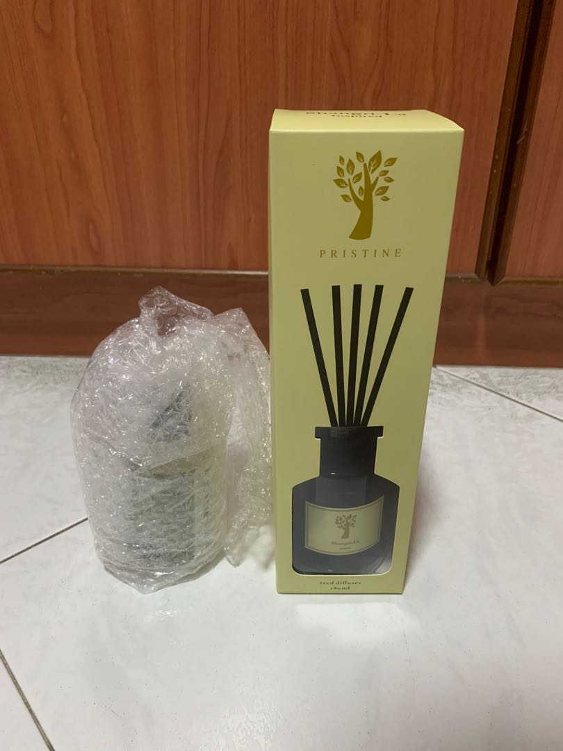 Pristine Reed Diffuser plus Refill, Furniture & Home Living, Home ...