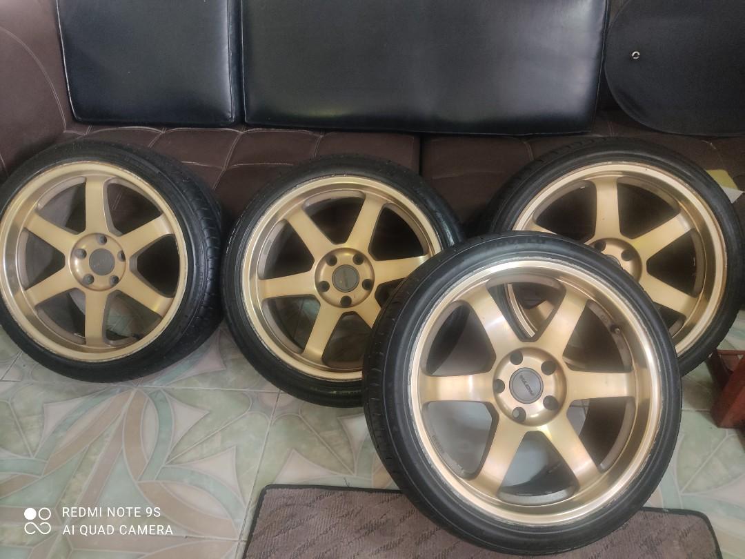 Rota 18" IKF2 Mags, Car Parts & Accessories, Mags and Tires on Carousell