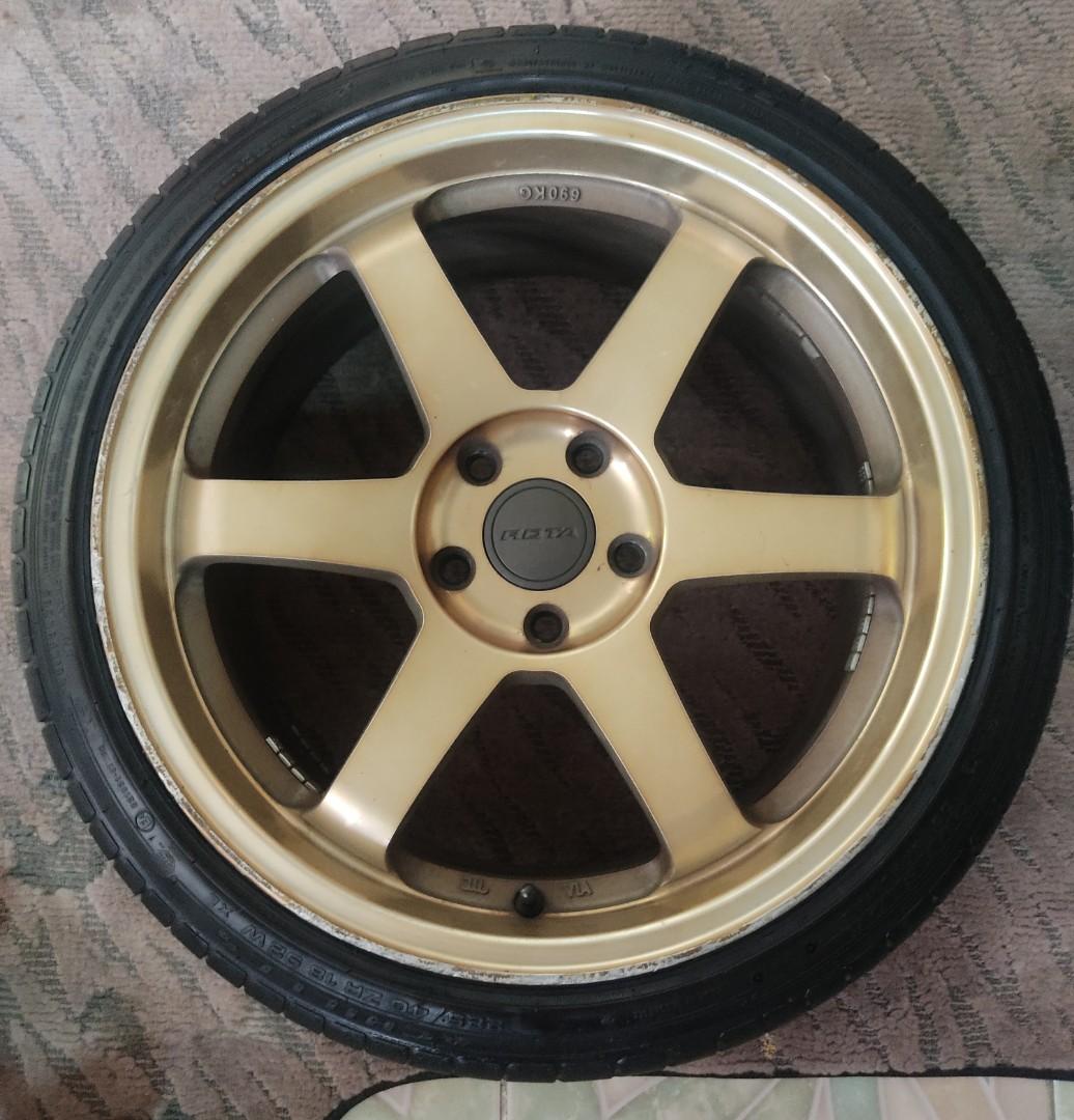 Rota 18" IKF2 Mags, Car Parts & Accessories, Mags and Tires on Carousell