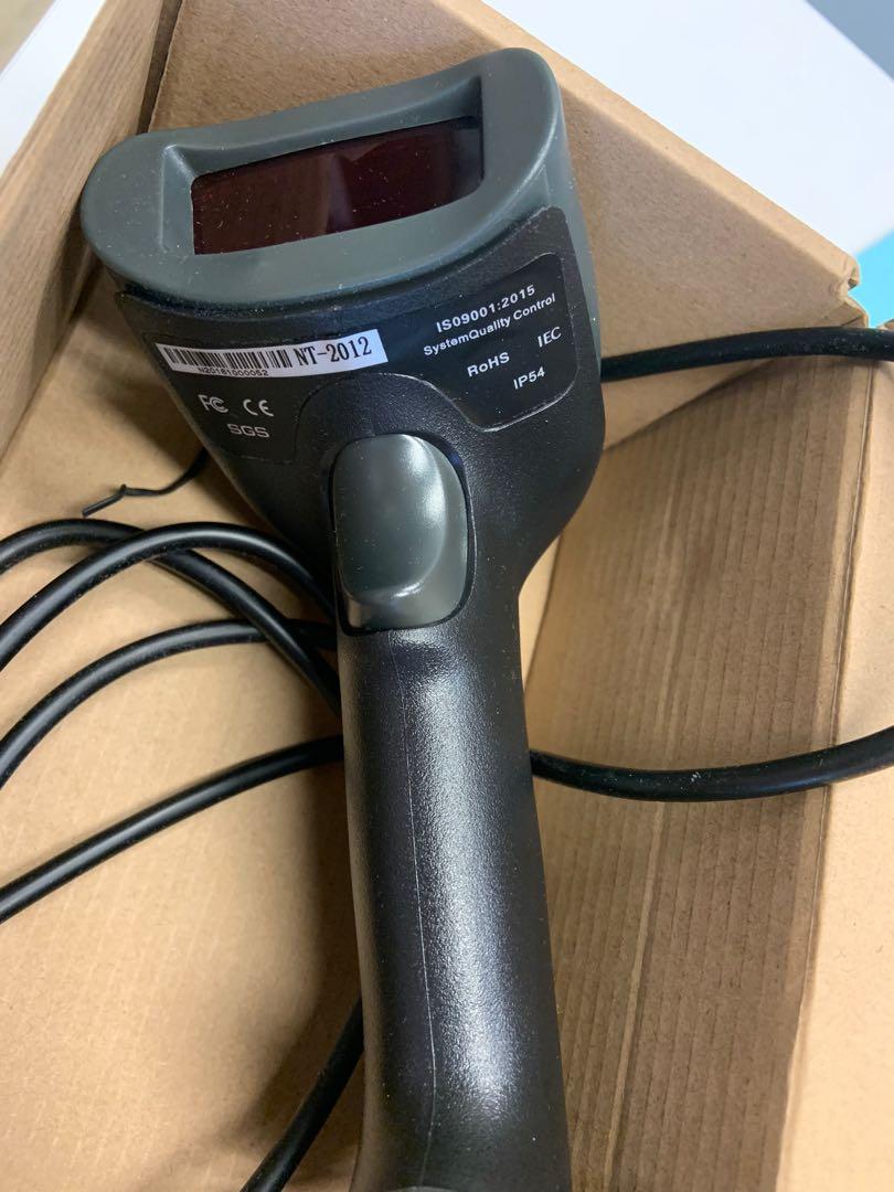 Simple usb wired barcode scanner-used, Computers & Tech, Printers ...