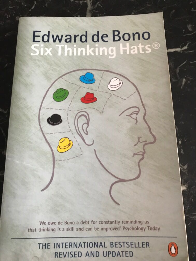 Six Thinking Hats by Edward de Bono, Hobbies & Toys, Books & Magazines ...