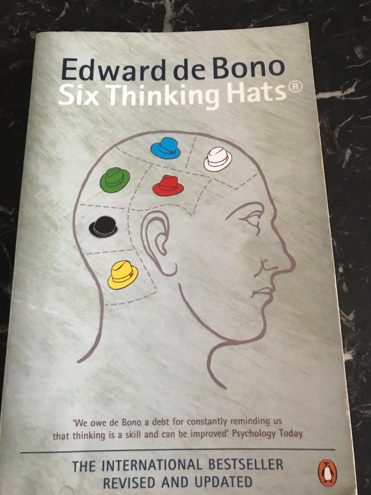 Six Thinking Hats by Edward de Bono, Hobbies & Toys, Books & Magazines ...