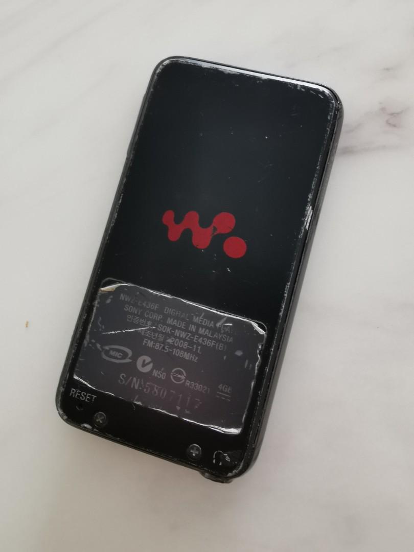 Sony Walkman MP3 NWZ-E436F, 4GB, Audio, Portable Music Players on Carousell