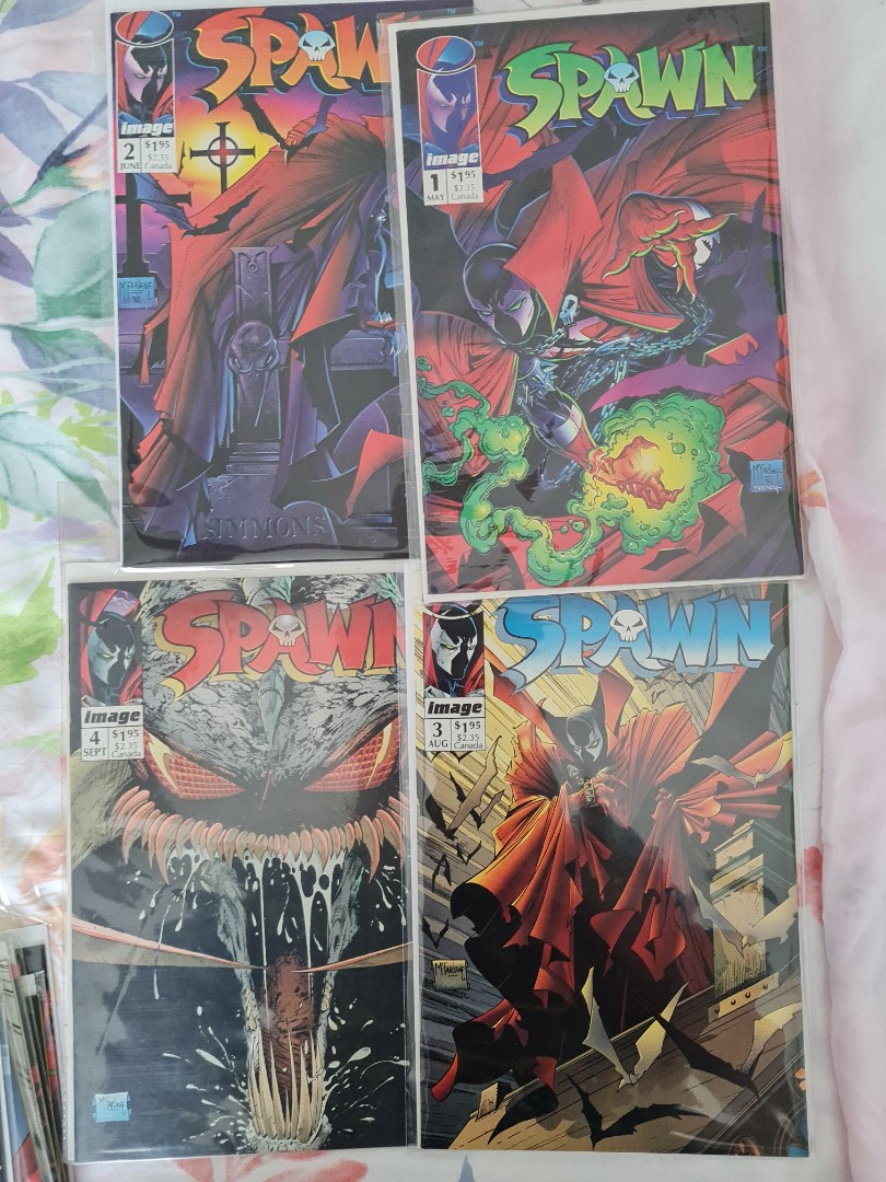 Spawn Comics complete set 32 comics, Hobbies & Toys, Books & Magazines ...