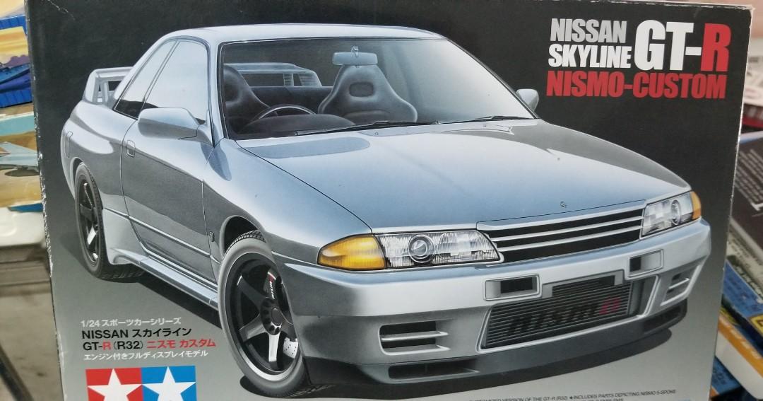 Tamiya-田宮-24341 -Nissan Skyline GT-R -R32- Nismo-Custom-M-077, 興趣及遊戲 ...