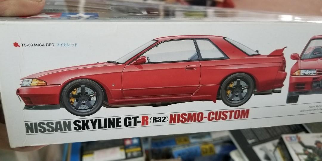 Tamiya-田宮-24341 -Nissan Skyline GT-R -R32- Nismo-Custom-M-077, 興趣及遊戲 ...