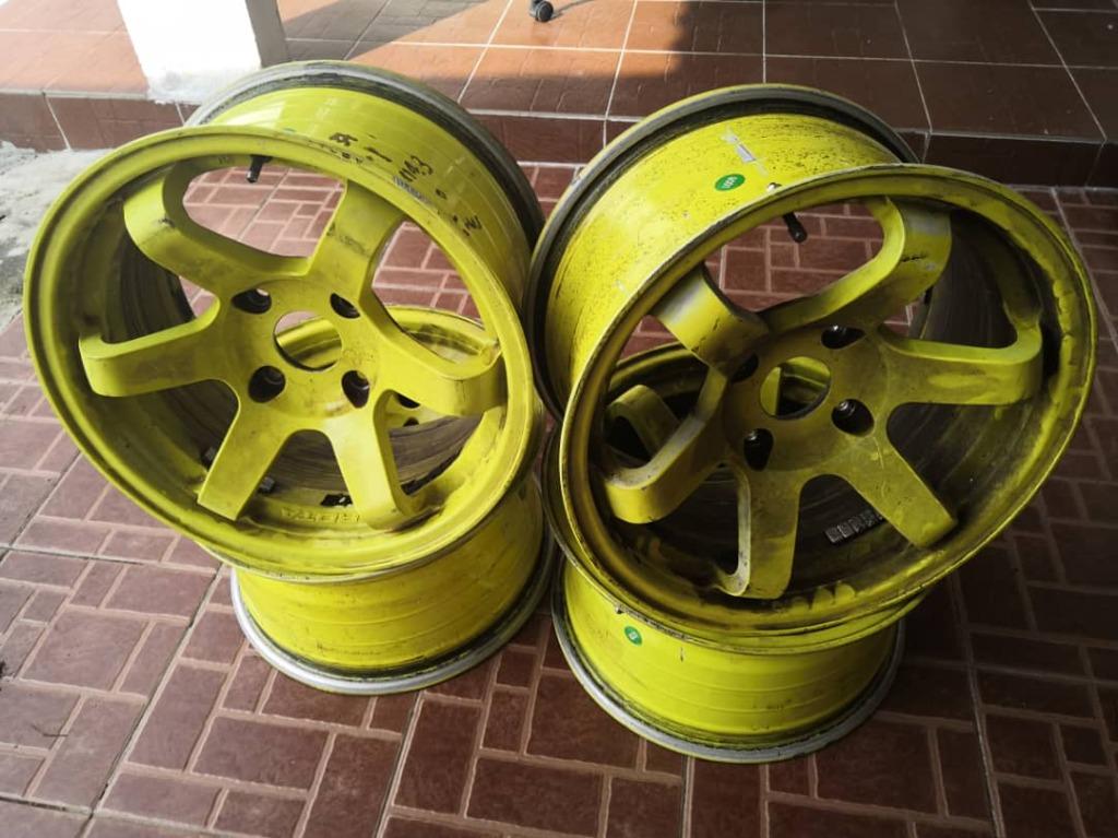 TE37 15 inch ROTA SPORT RIM, Auto Accessories on Carousell