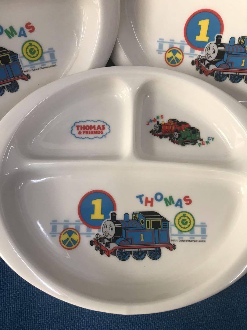 thomas and friends thick compartmental plate, Furniture & Home Living ...