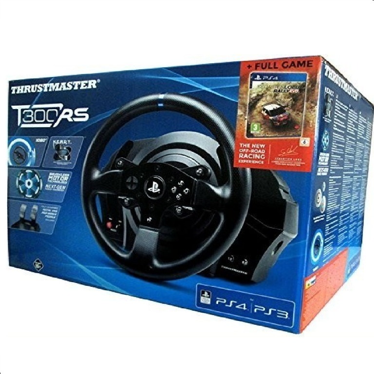THRUSTMASTER T300 RS OFFICIAL FORCE FEEDBACK WHEEL PC, PS3 AND PS4 PS5 ...