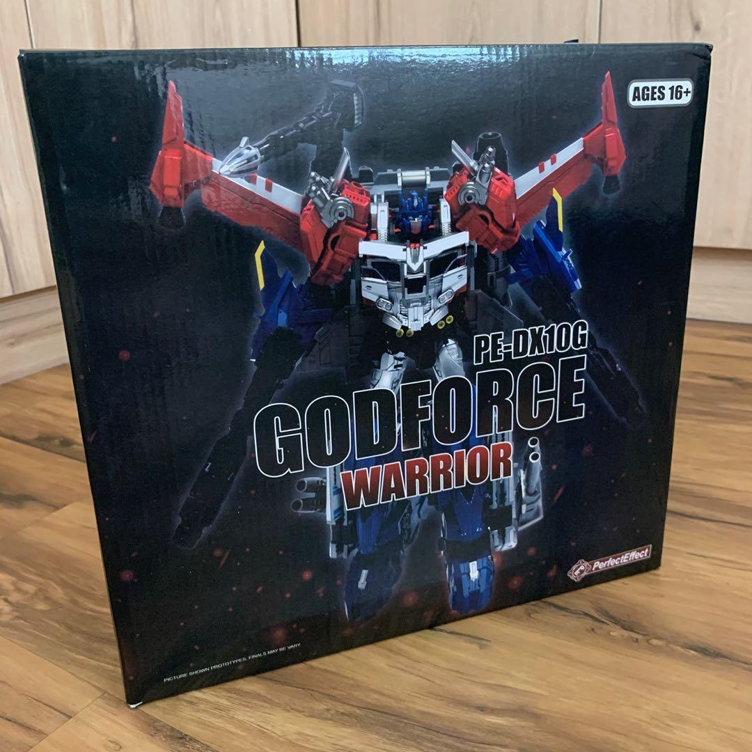Transformers God Ginrai aka Perfect Effect Godforce warrior PE-DX10G Optimus prime powermaster ...