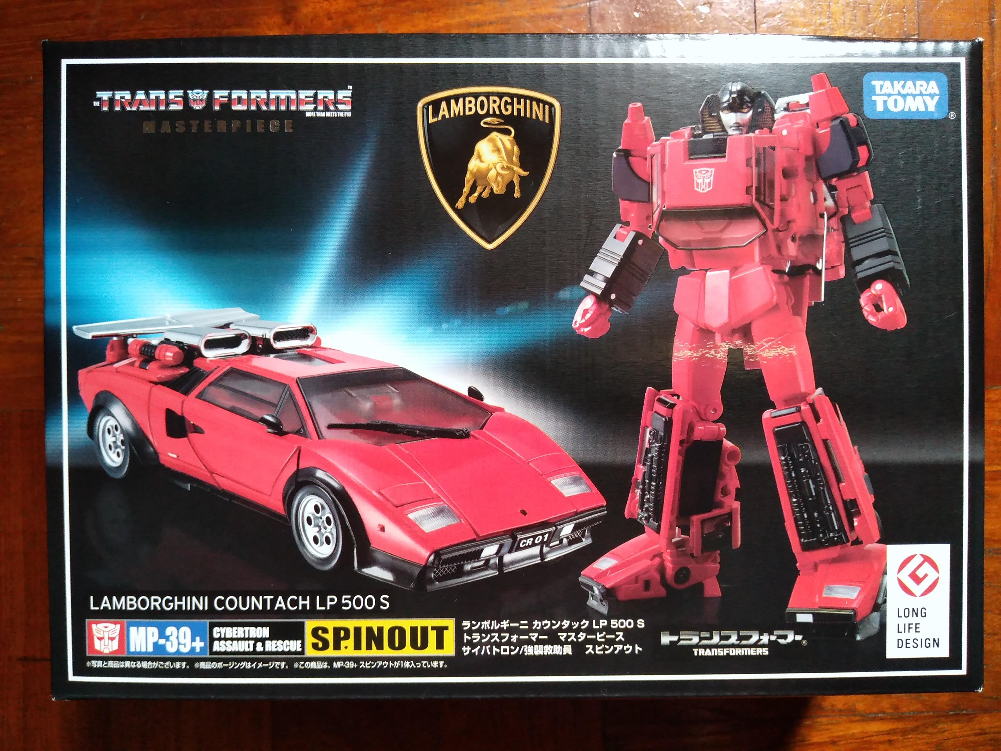 Original Transformers Masterpiece MP-39+ Spinout (Diaclone Red ...