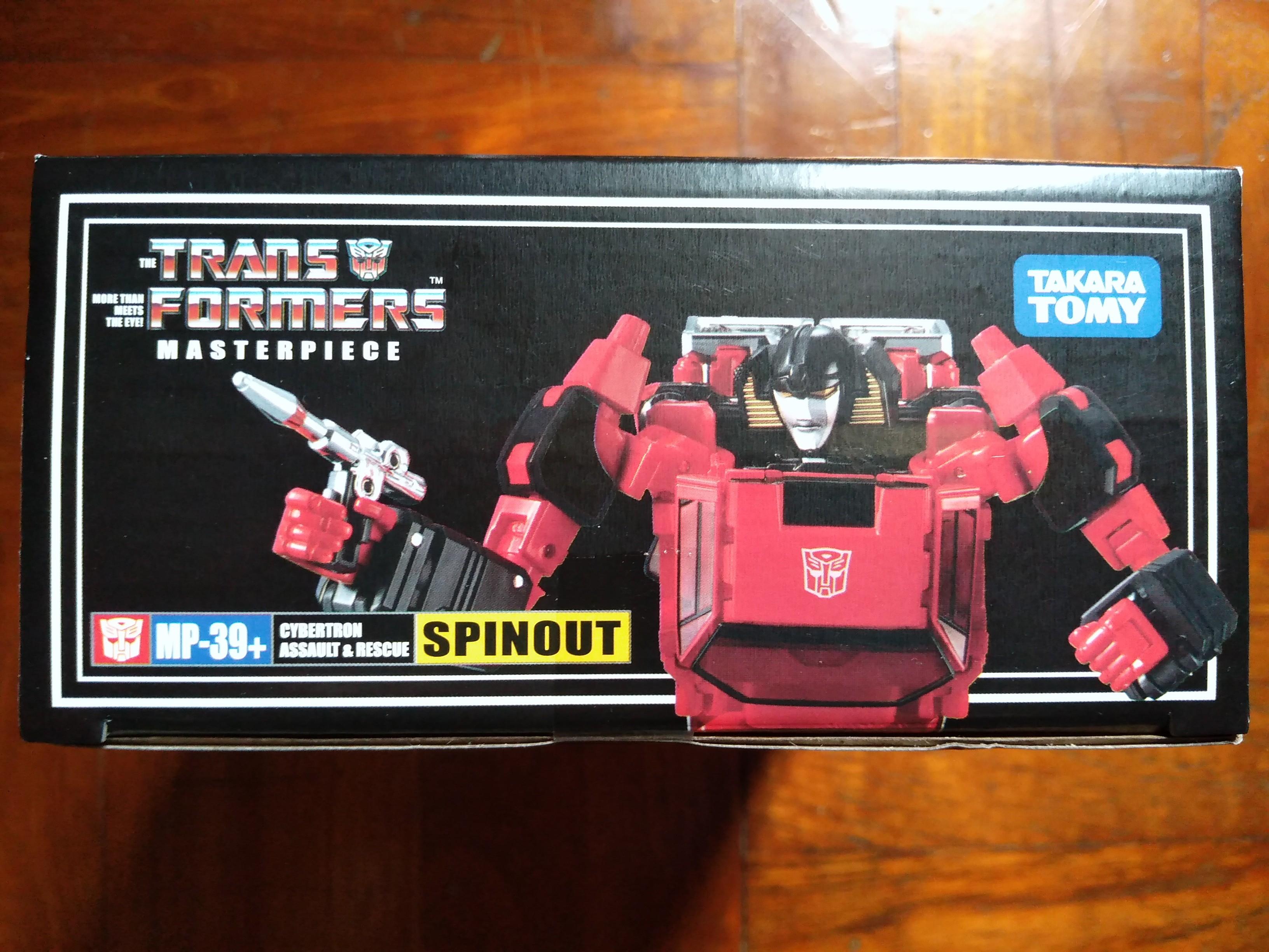 Original Transformers Masterpiece MP-39+ Spinout (Diaclone Red ...