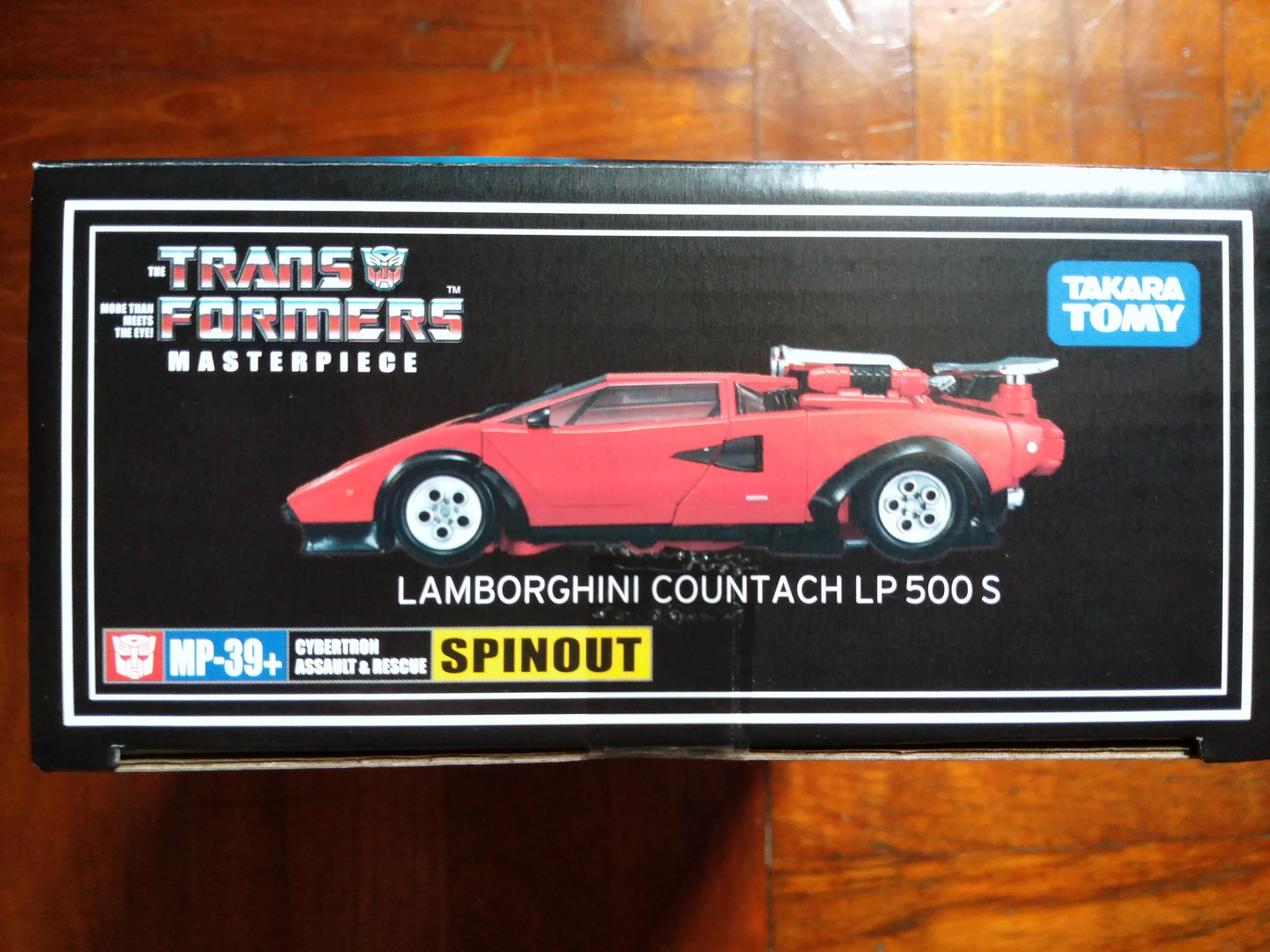 Original Transformers Masterpiece MP-39+ Spinout (Diaclone Red ...