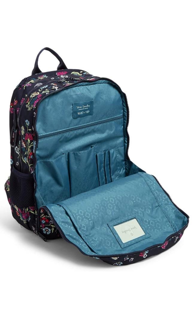 Vera Bradley Lighten Up Reactive Grand Backpack, Women's Fashion, Bags ...