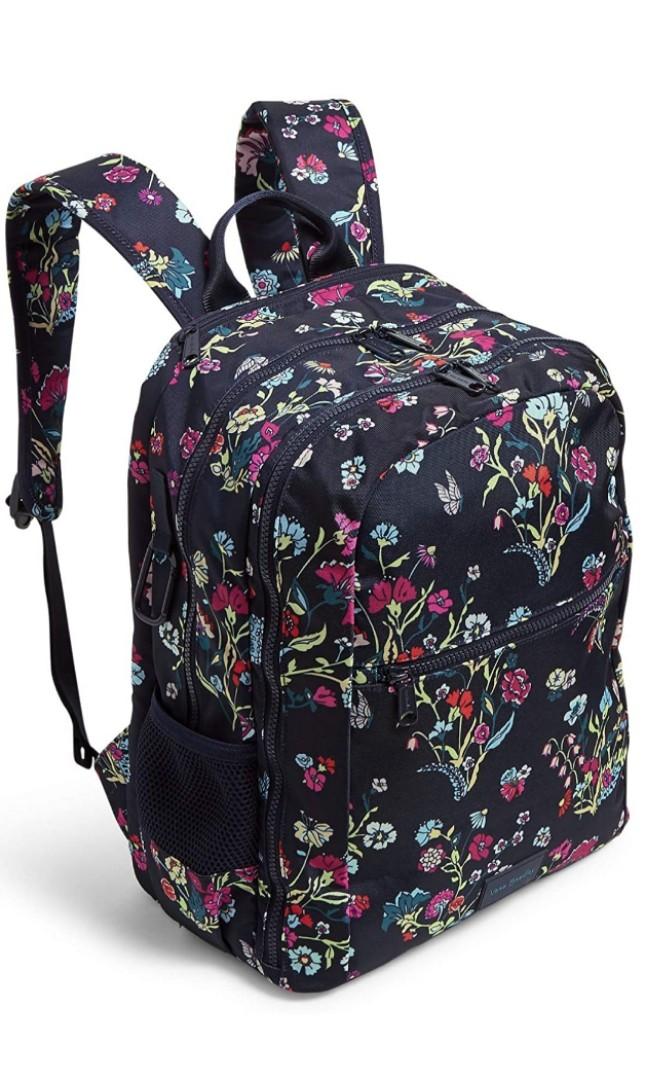 Vera Bradley Lighten Up Reactive Grand Backpack, Women's Fashion, Bags ...