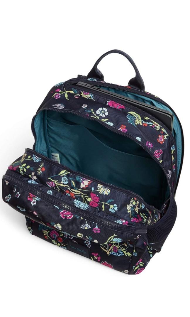 Vera Bradley Lighten Up Reactive Grand Backpack, Women's Fashion, Bags ...