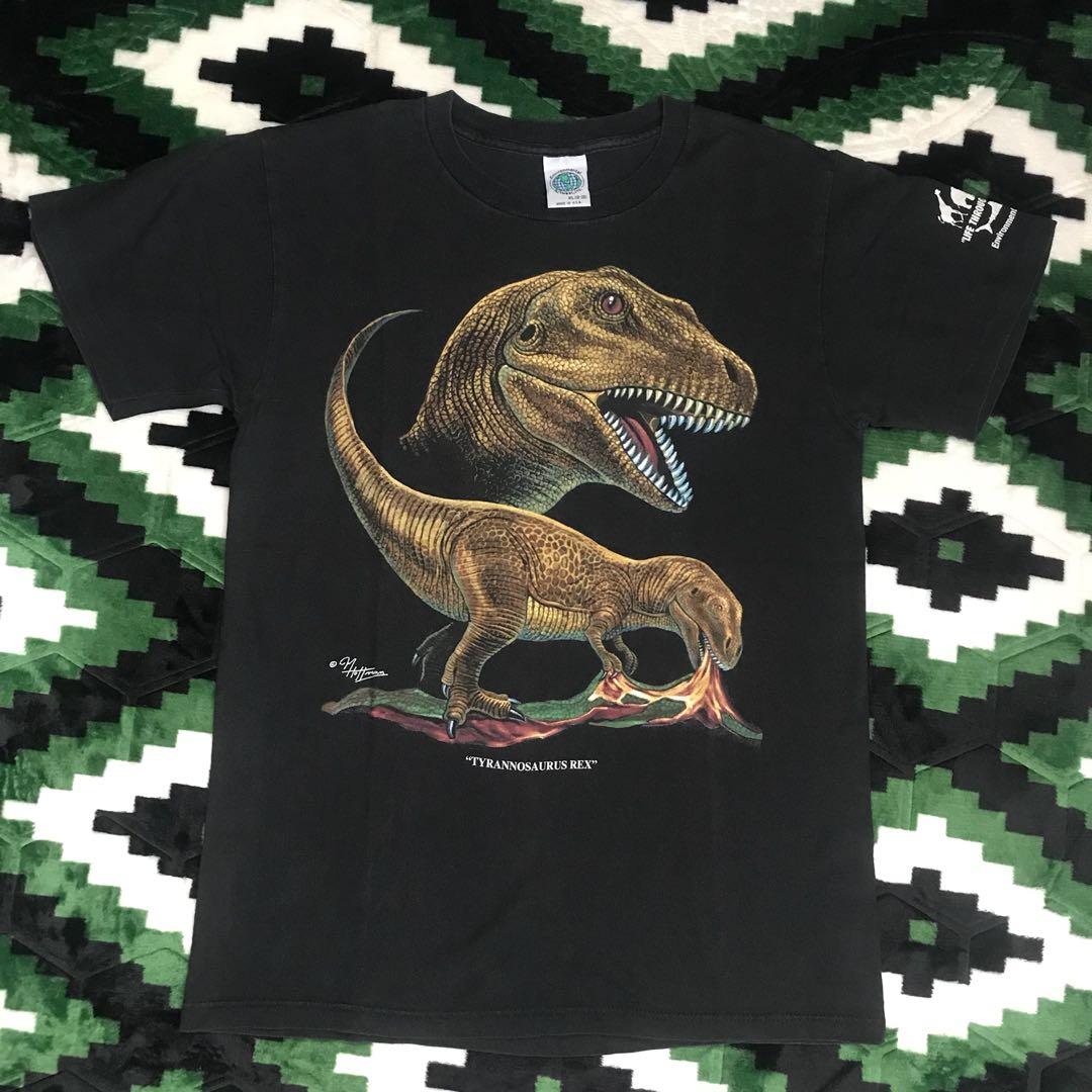 Vintage 90s The Dinosaur T Rex, Men's Fashion, Tops & Sets, Tshirts ...