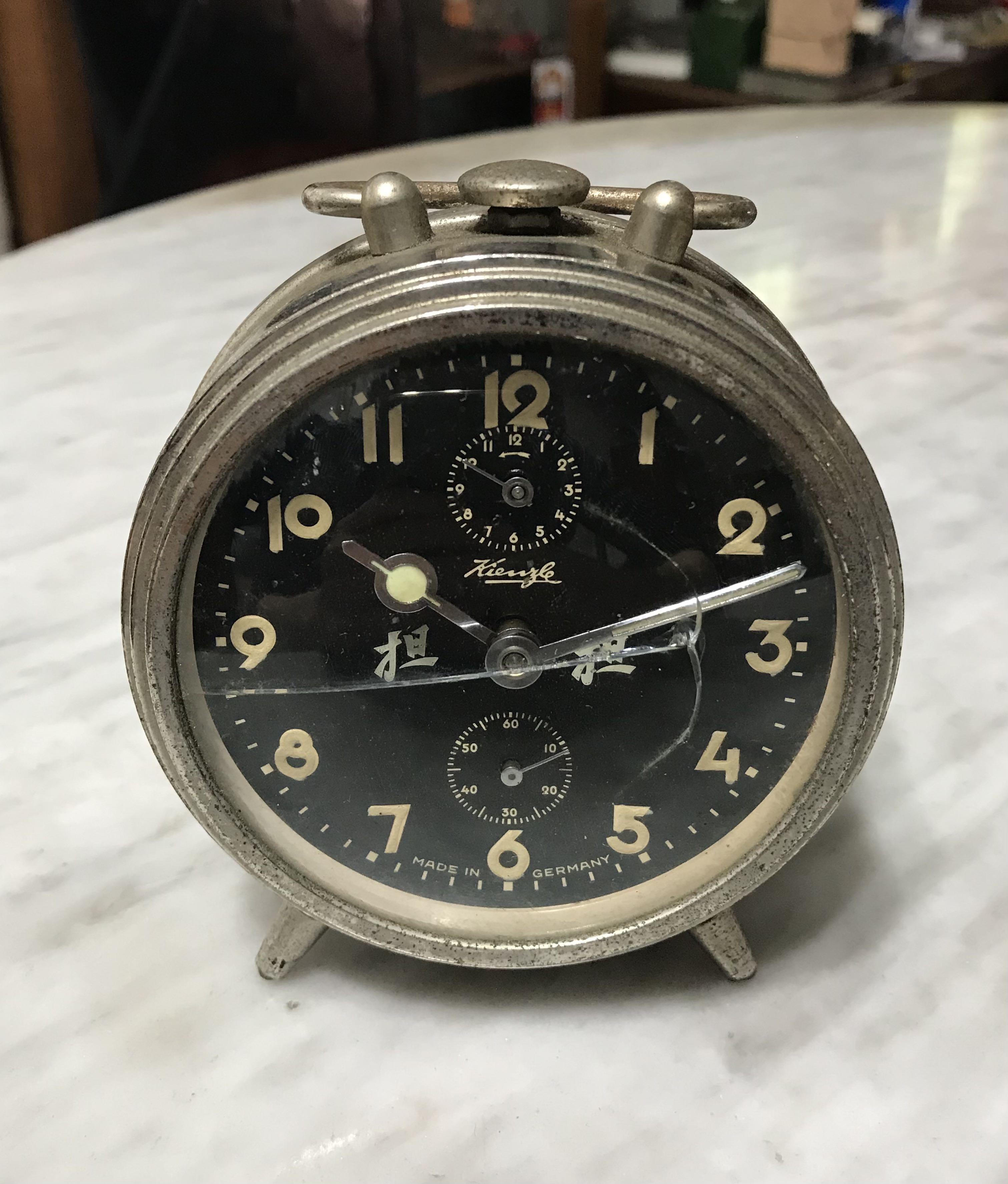 Vintage Kienzle Desk Clock Antique Tam Tam Alarm Clock 50s, Men's ...