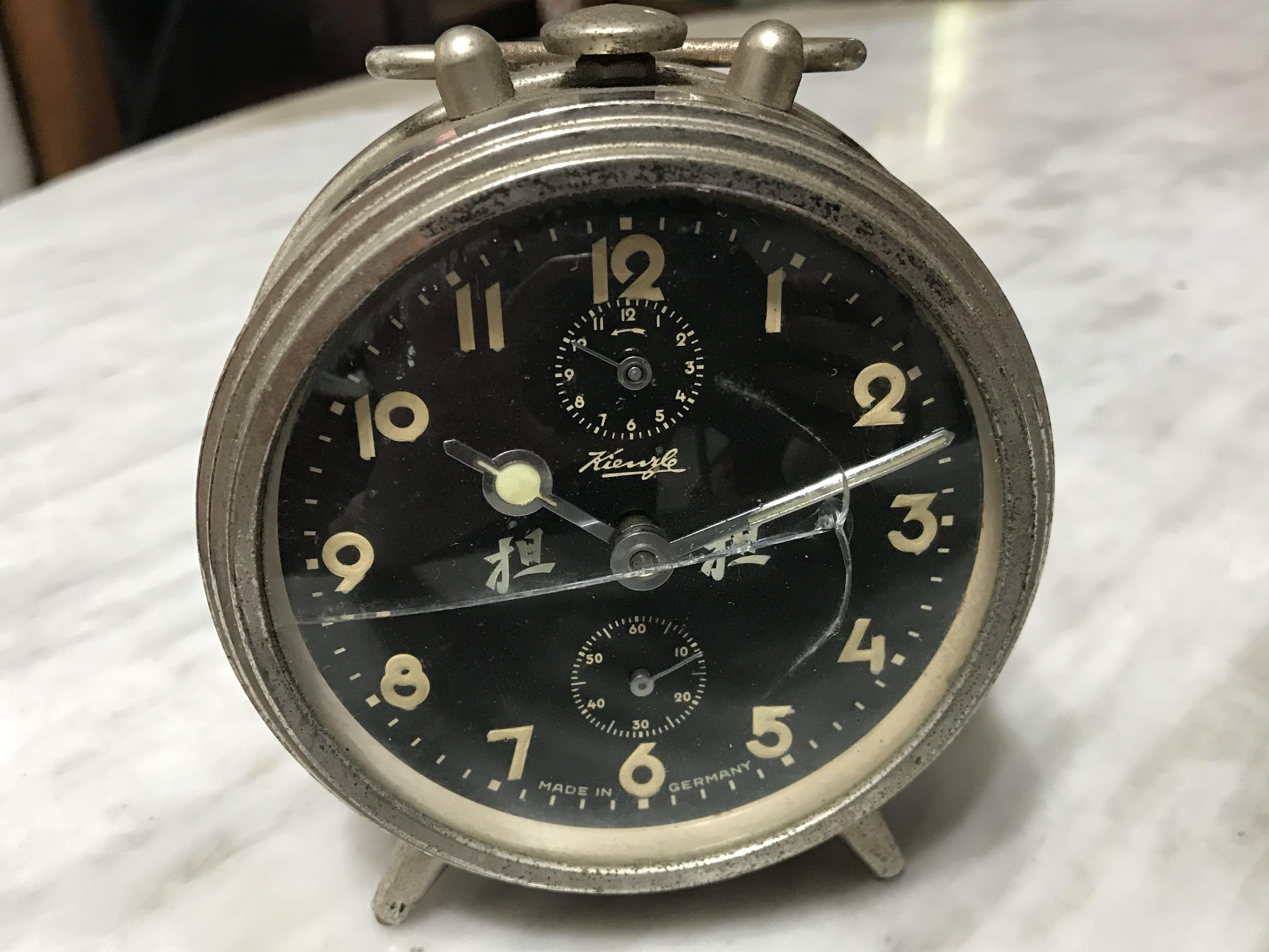 Vintage Kienzle Desk Clock Antique Tam Tam Alarm Clock 50s, Men's ...