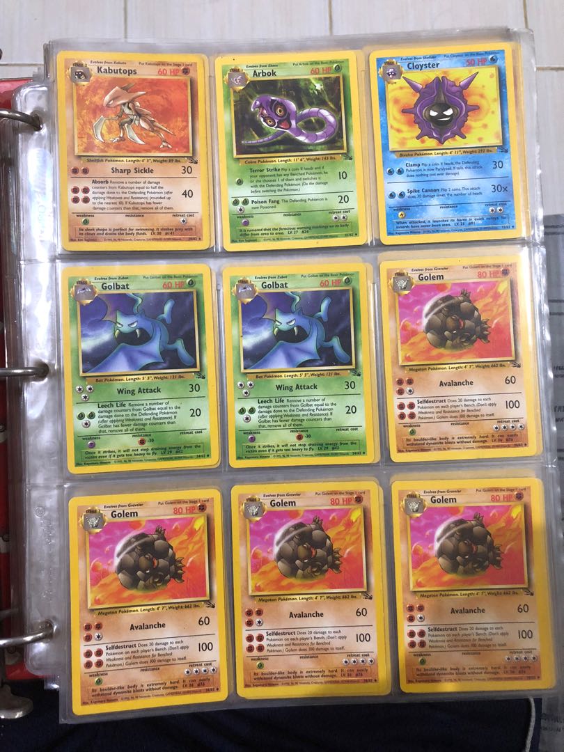 Vintage Pokemon Fossil Cards Unlimited, Hobbies & Toys, Memorabilia ...
