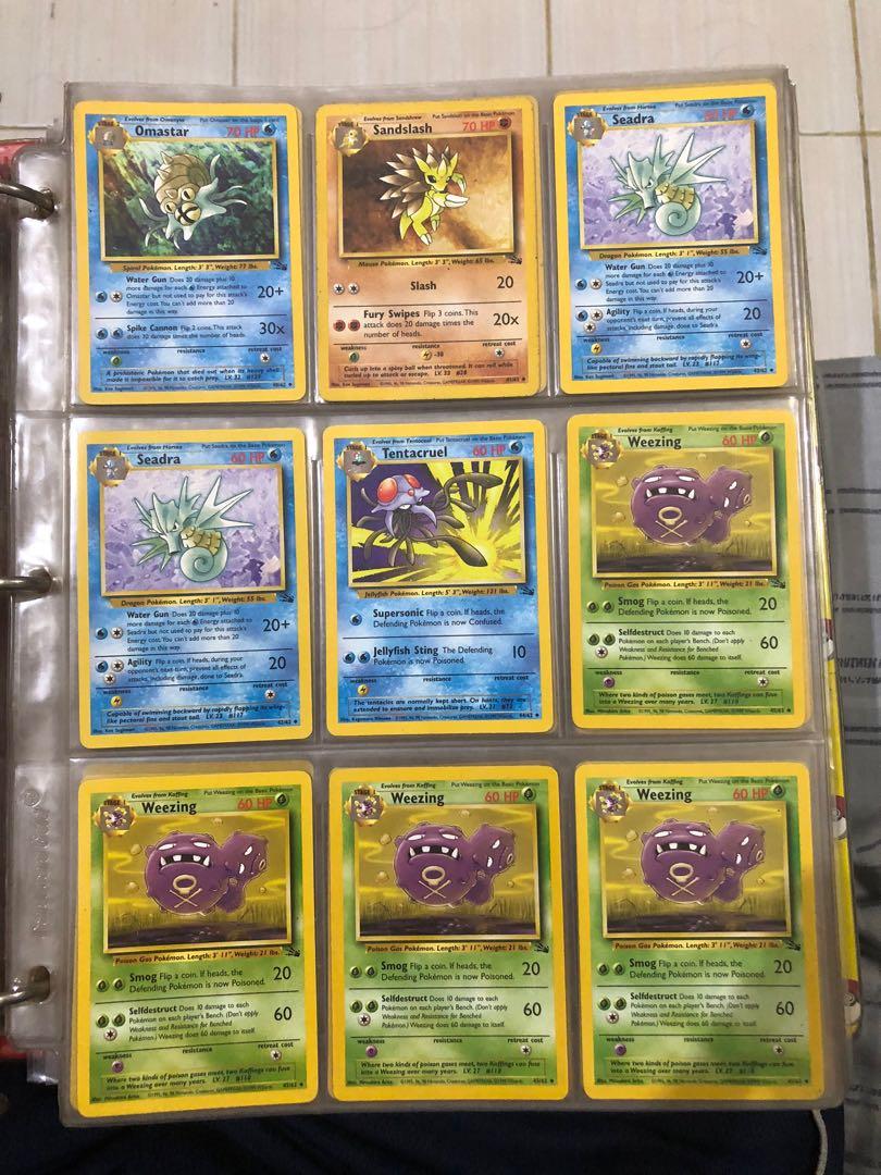 Vintage Pokemon Fossil Cards Unlimited, Hobbies & Toys, Memorabilia ...