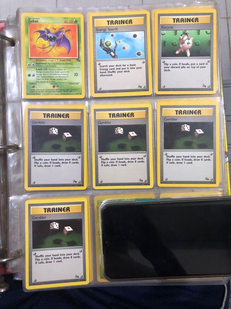 Vintage Pokemon Fossil Cards Unlimited, Hobbies & Toys, Memorabilia ...