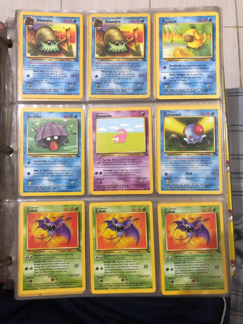 Vintage Pokemon Fossil Cards Unlimited, Hobbies & Toys, Memorabilia ...