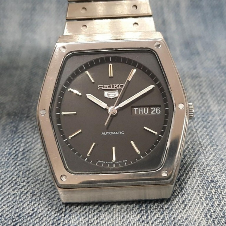 Vintage Seiko 6309-615A "Hexagon Dial" Automatic Men's Watch, Women's ...